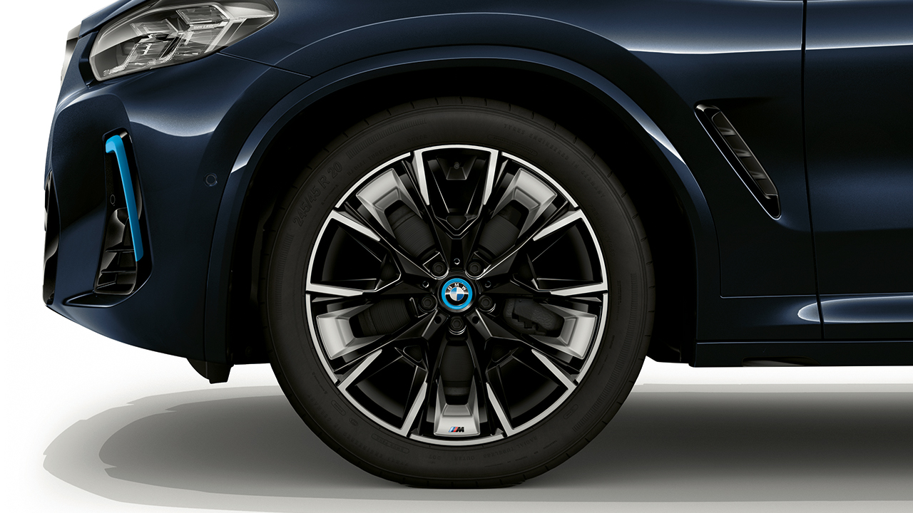 Jantes aérodynamiques M 20'' style 890 M, bicolores (Jet Black ...