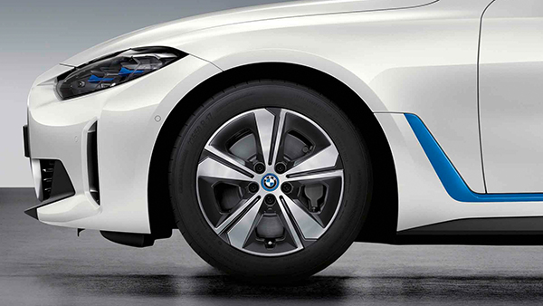 17'' BMW Aerodynamikräder V-Speiche 852 Bicolor (Midnight Grey ...