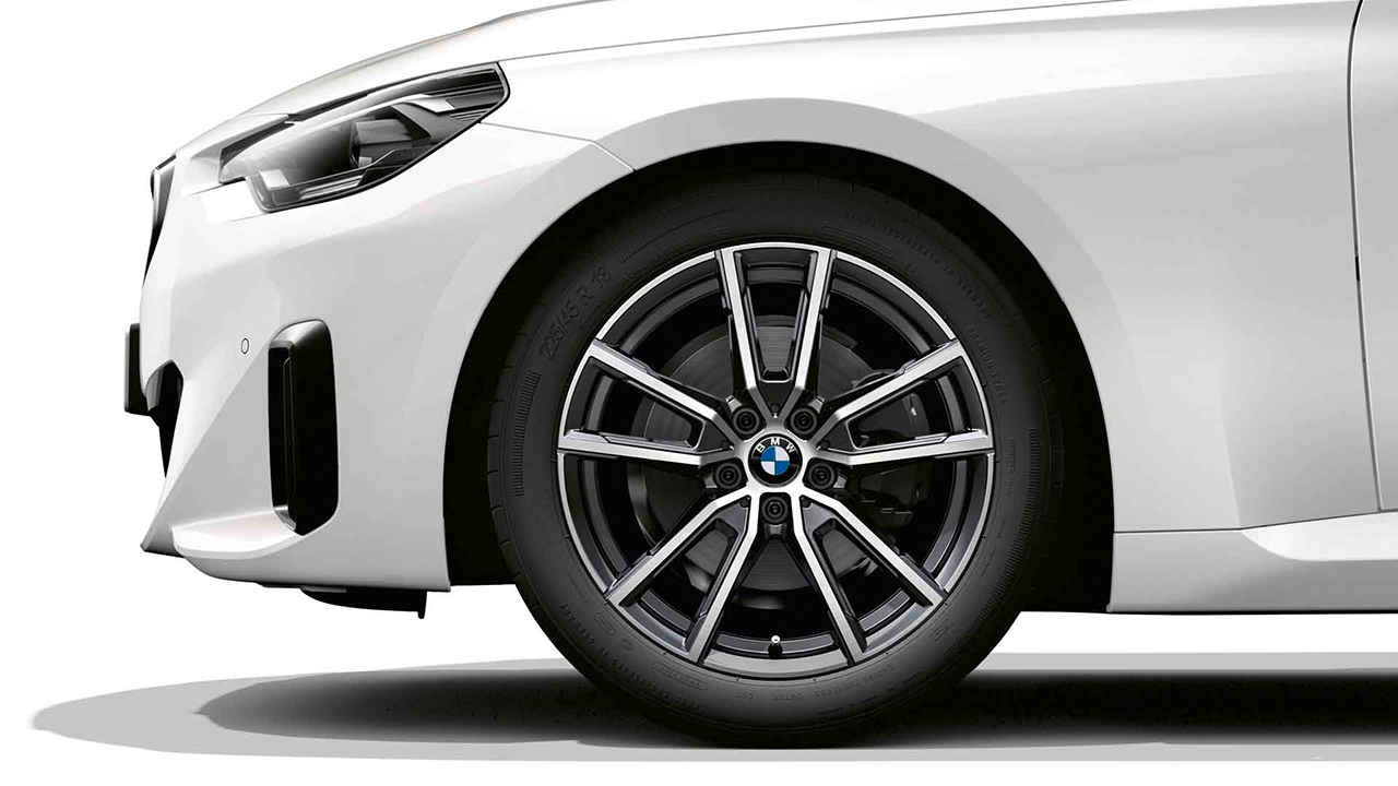 18'' BMW Leichtmetallräder V-Speiche 780 Bicolor (Orbitgrau ...